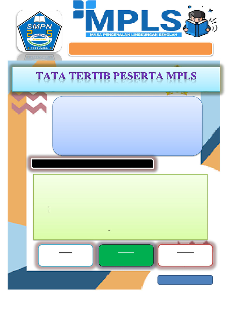 Tata Tertib MPLS | PDF