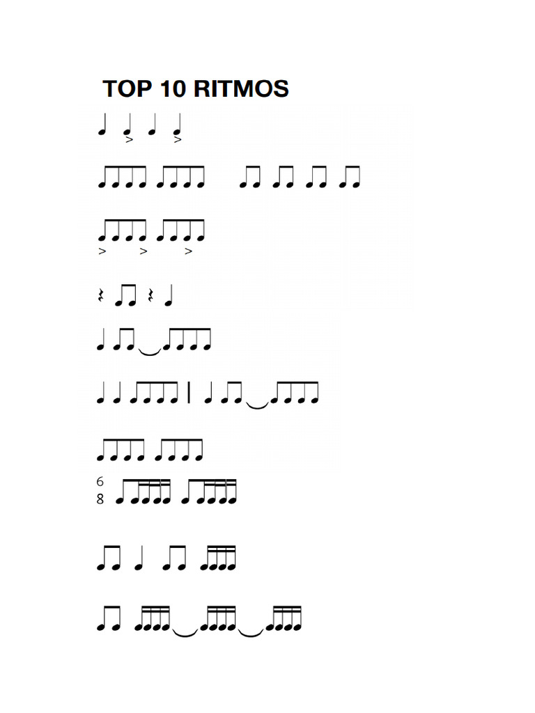 10 Ritmos | PDF