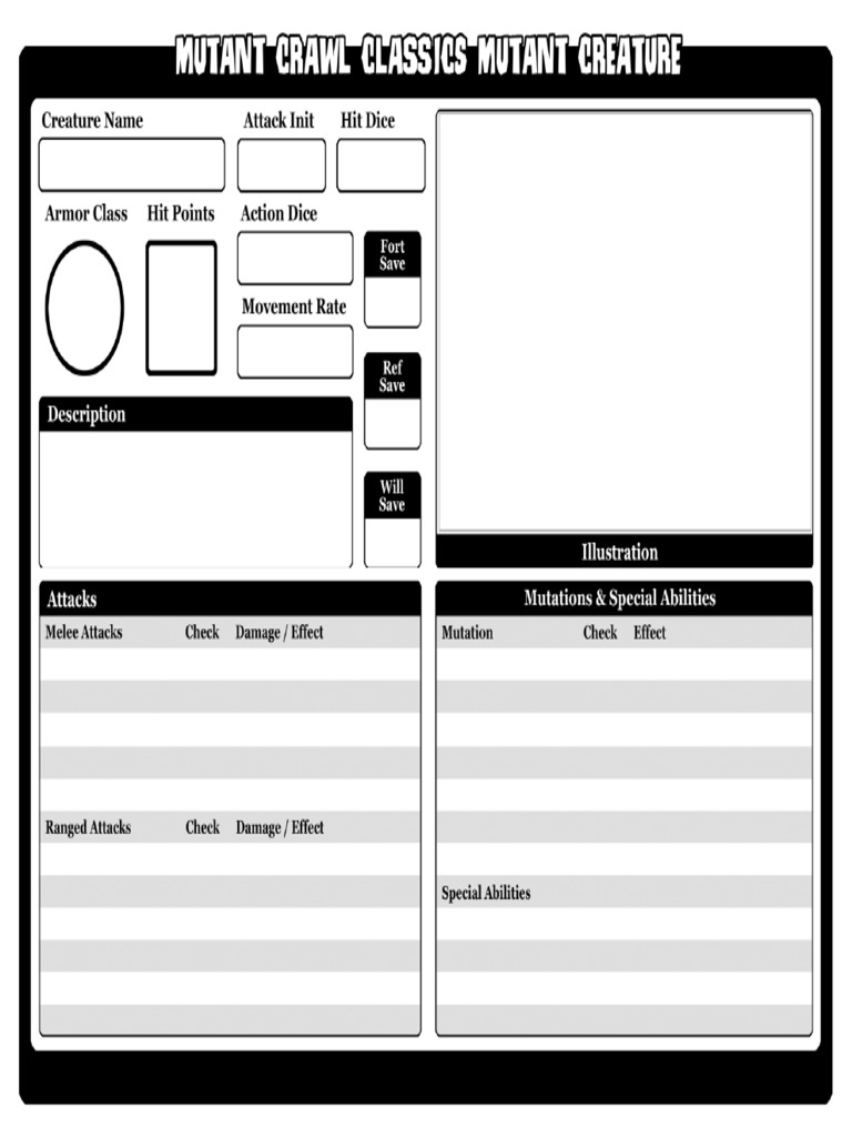 MCC-RPG-Character-Sheets-Creature-FF-Book Antiqua | PDF