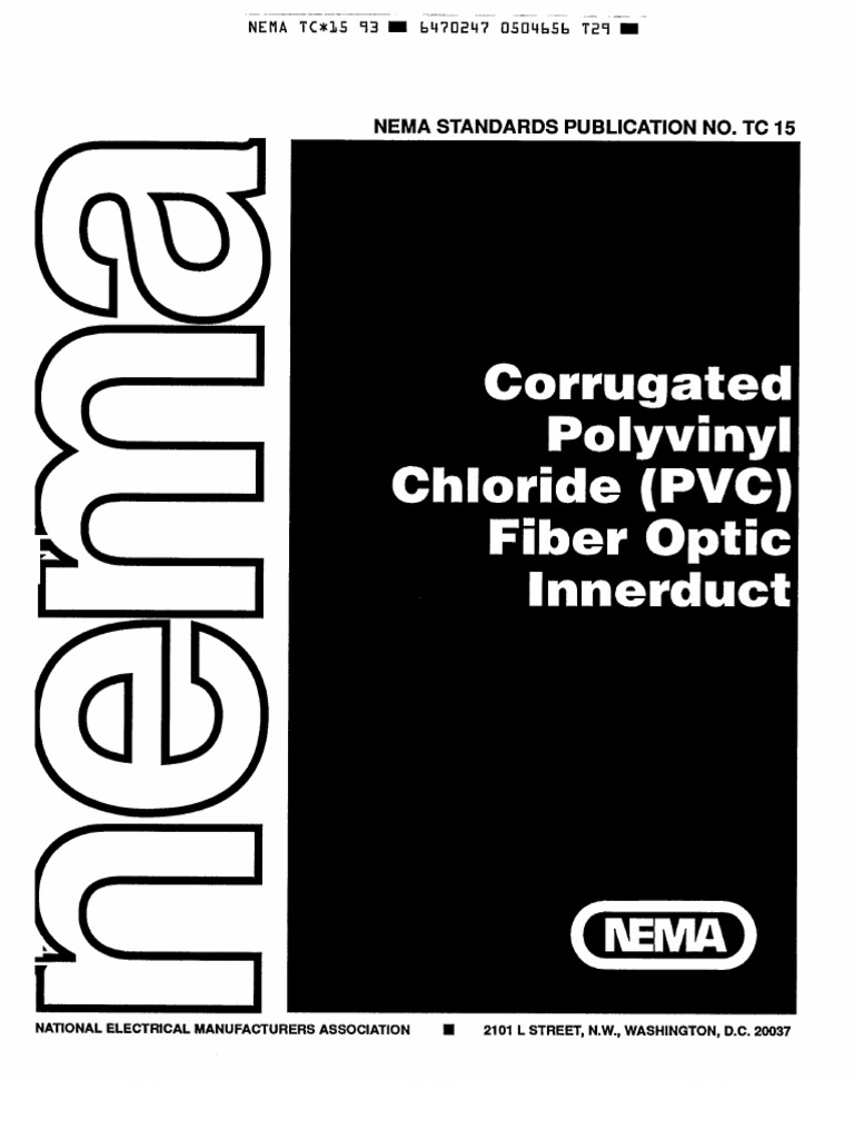 NEMA TC 15 Fiberoptic Inner Duct | PDF