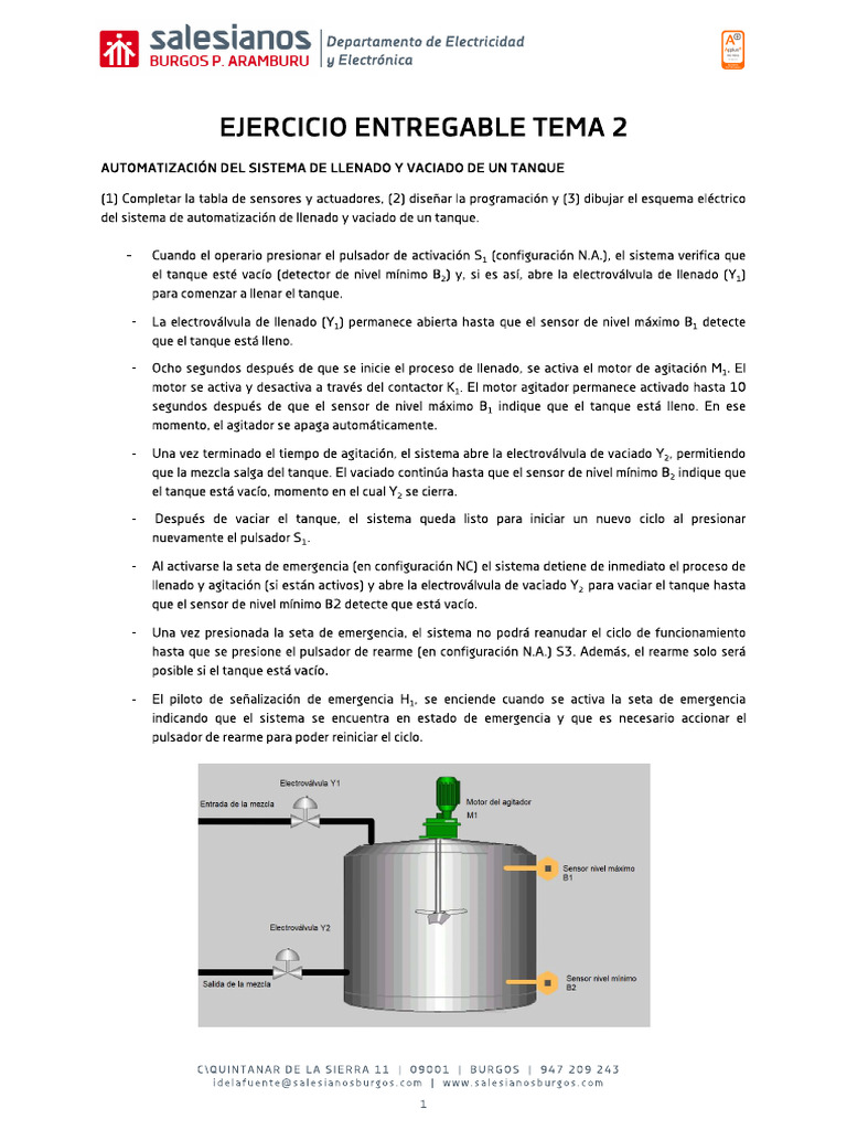 Ejercicio Entregable Tema 2 | PDF