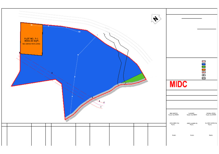 Bhokarpada Industrial Area Layout Plan | PDF