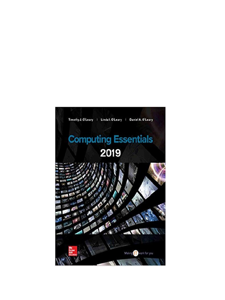 (Original PDF) Computing Essentials 2019 27th Edition by Timothy O ...