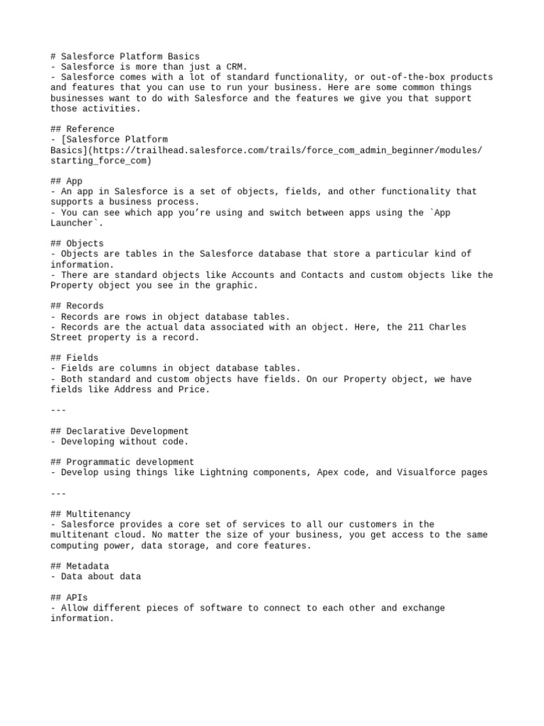 06 Platform Basics | PDF