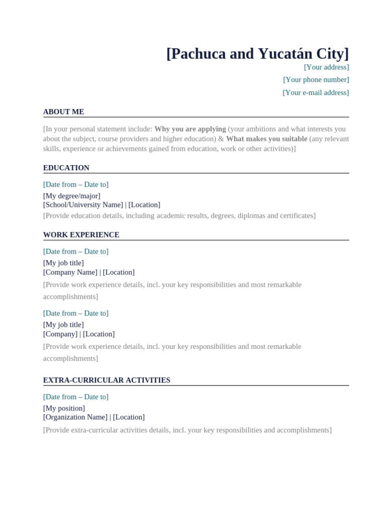 Pachuca and Yucatán City | PDF