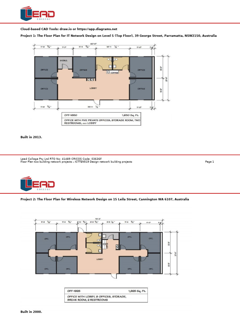 Cloud-Based CAD for IT Network Design | PDF
