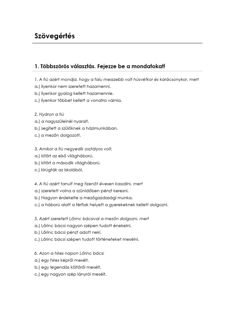 Tamasi Feladatok | PDF