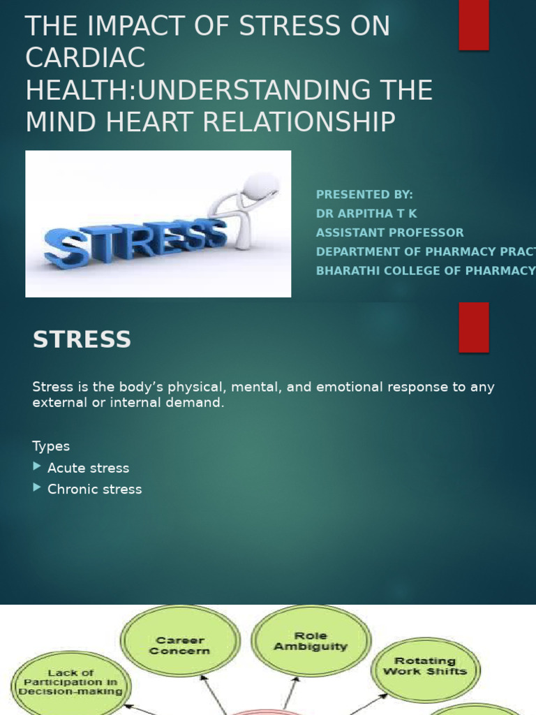 Stress and Heart Health: Key Insights | PDF | Stress (Biology ...