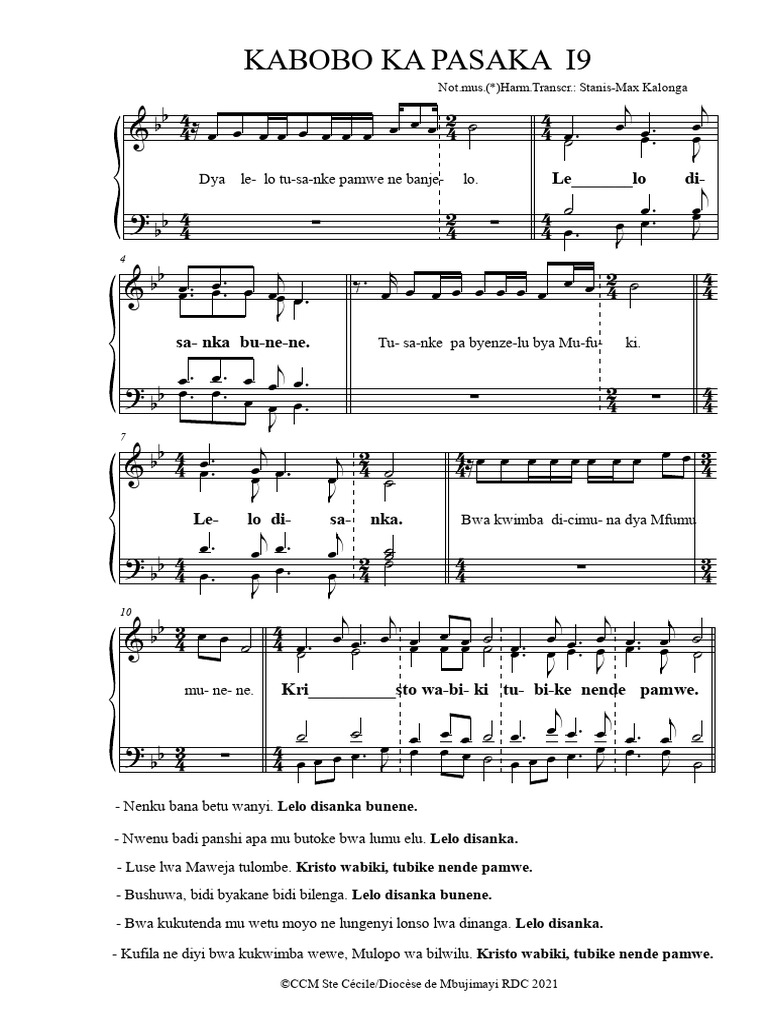 I9 Kabobo Ka Pasaka | PDF