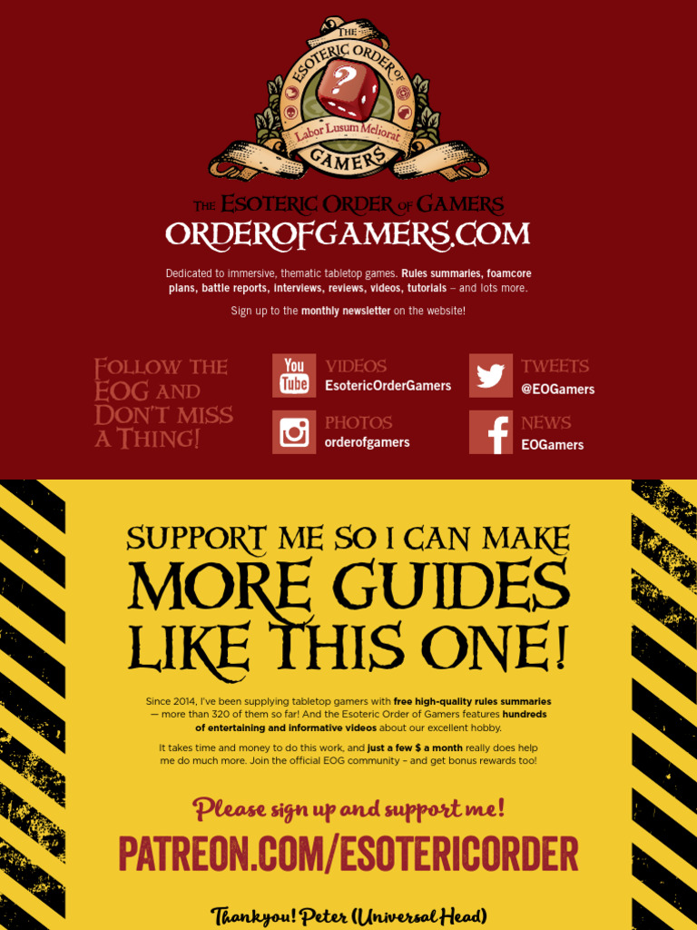 Warcry Quick Reference (Fanmade) | PDF | Fighter Aircraft | Dice