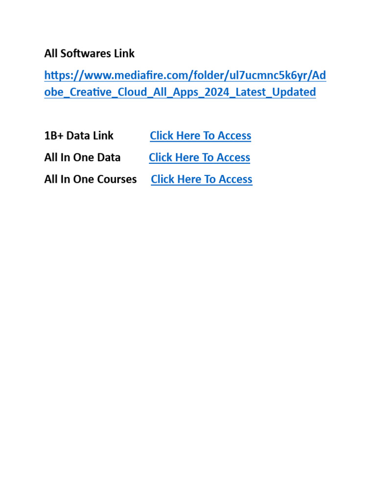 All Adobe Softwares New Updates - @nabesoftech | PDF
