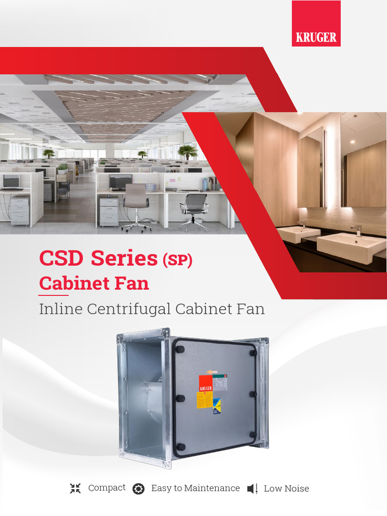 CSD Series (SP) Cabinet Fan | PDF | Manufactured Goods | Mechanical ...