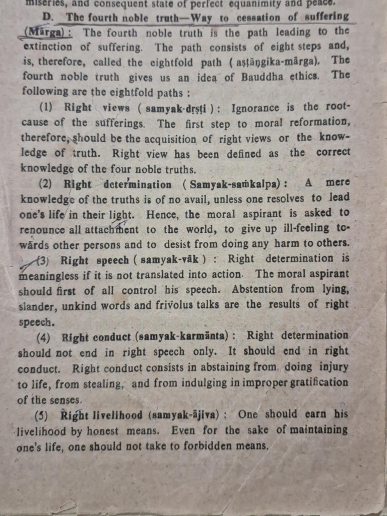 Buddha Astangika Marg | PDF