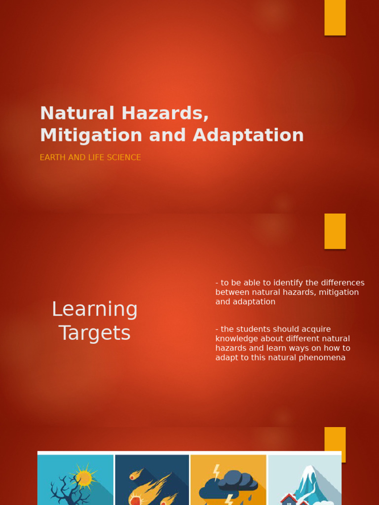 Natural Hazards Mitigation and Adaptation Revised | PDF | Tropical ...
