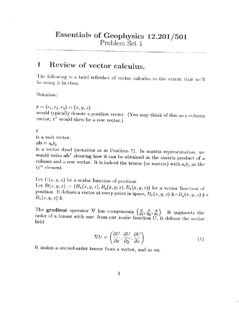 Essentials of Geophysics | PDF