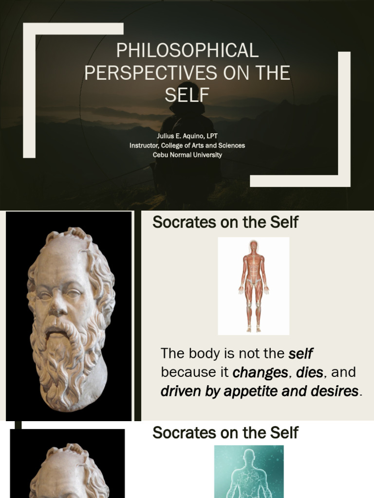Philosophical Perspectives On The Self | PDF | Philosophy Of Self | Soul