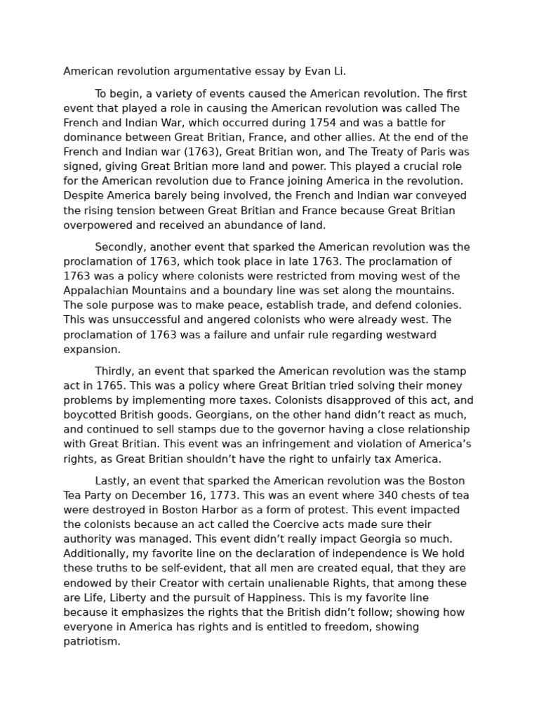 Declaration of Ind One Pager | PDF | American Revolution | Kingdom Of ...