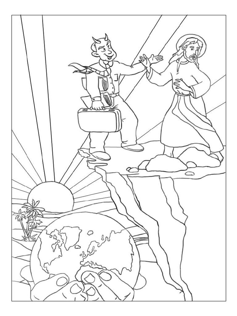 Korizma Ilustracije Bojanka A4 Vjeronauk | PDF
