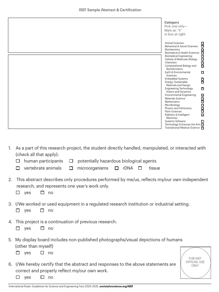 science fair abstract | PDF | Bacteria | Experiment