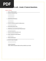 Grade 5 Kiswahili CBC Notes PDF | PDF