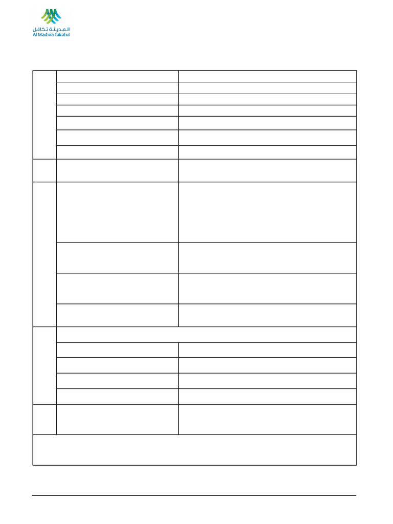 Third Party Liability Proposal Form | PDF | Liability Insurance | Insurance