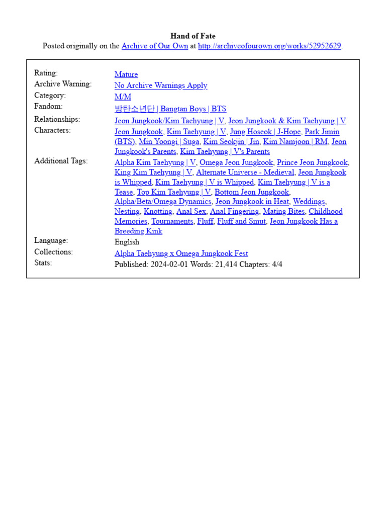 Hand of Fate | PDF | Trees