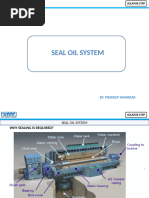 Seal Oil System of Generator in Thermal Power Plant | PDF | Pump | Valve