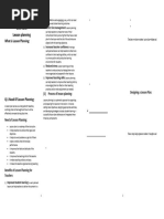 Unisa Lesson Plan | PDF