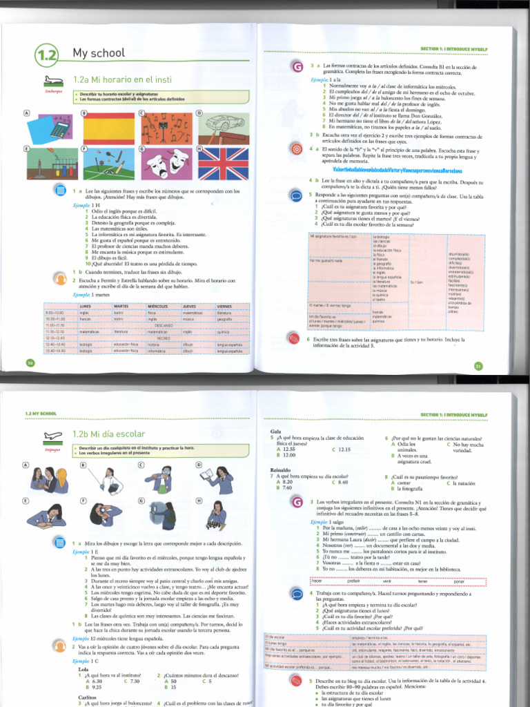 Kami Export - 1.2 Mi Colegio | PDF
