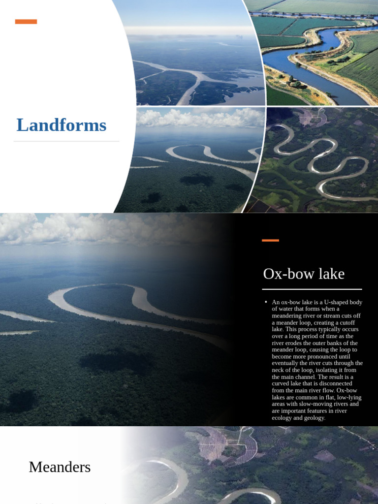 Geography Landforms Project | PDF | River Delta | River