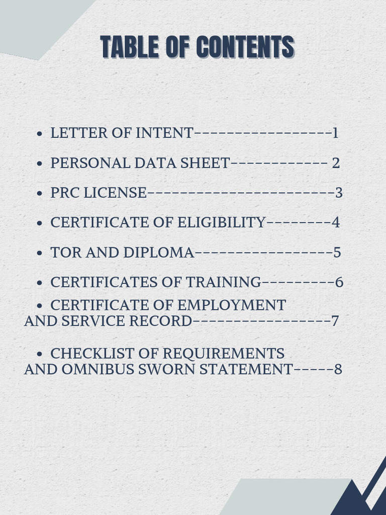 Essential Documents Checklist for Employment | PDF