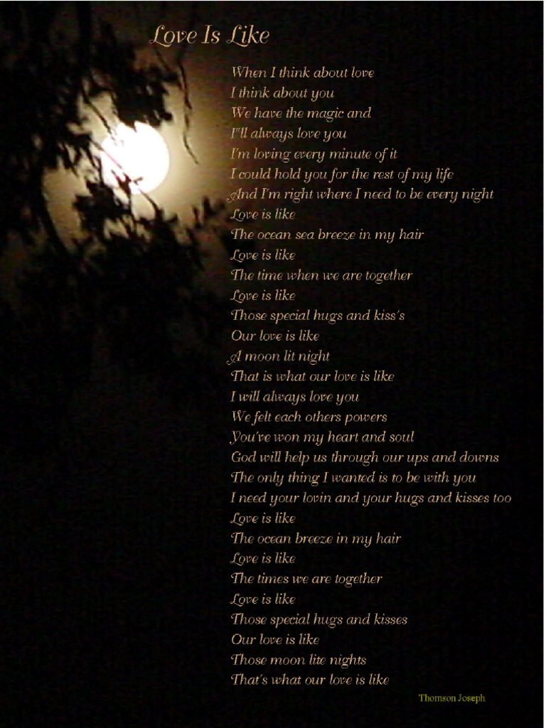 Love Is Like | PDF