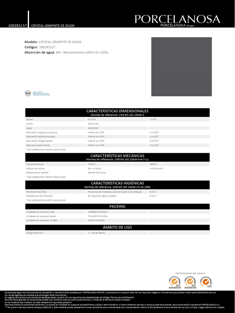 Crystal Graphite 33.3X100 | PDF