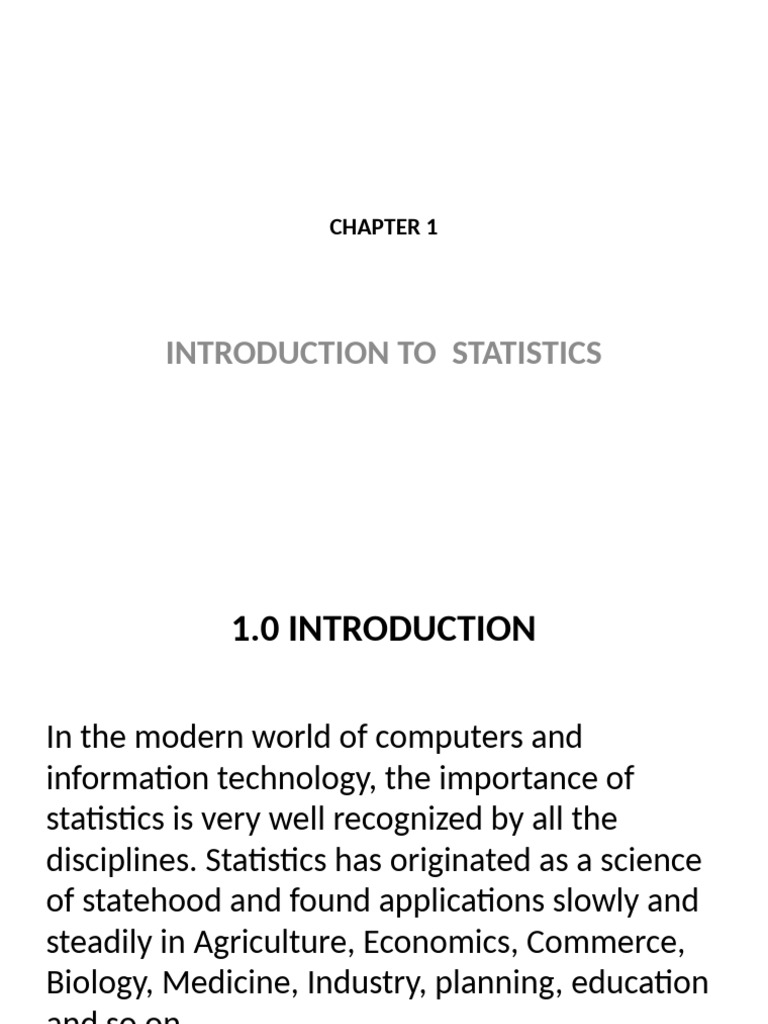 Introduction to Business Statistics | PDF | Statistics | Statistical ...