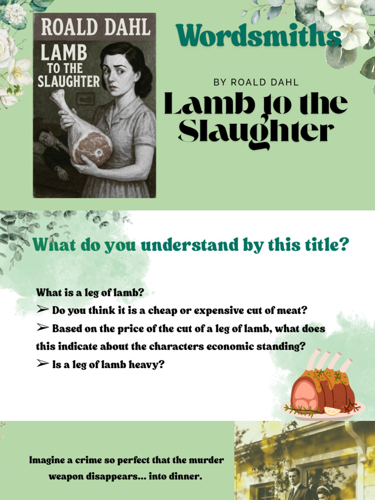 Lamb To The Slaughter | PDF | Sheep