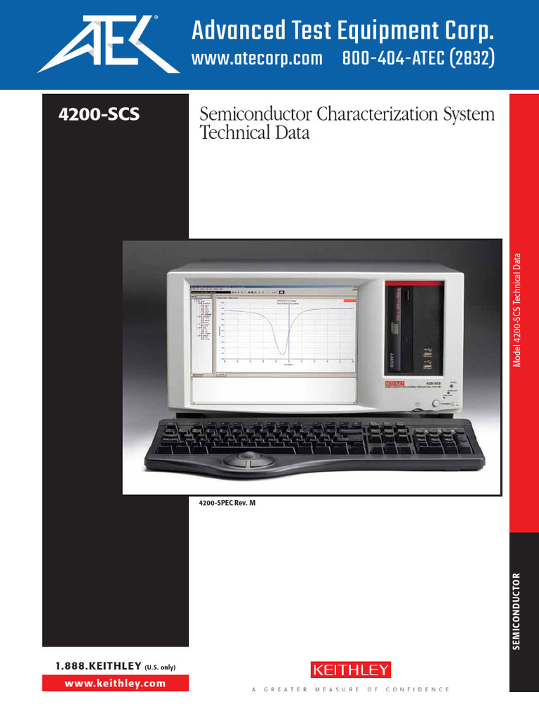 keithley-4200_datasheet_1 | PDF | Electricity | Computer Engineering