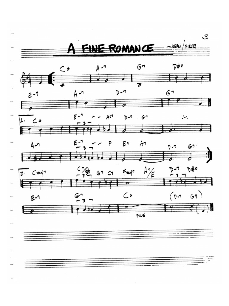 A Fine Romance C | PDF