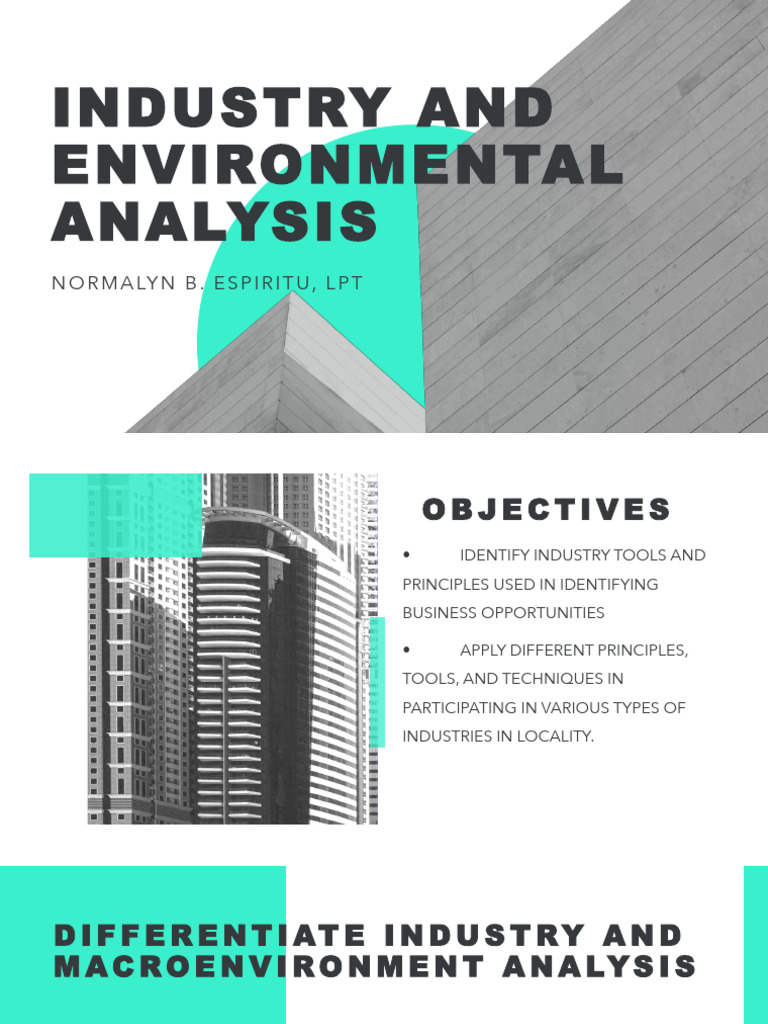 Industry and Environmental Analysis | PDF | Swot Analysis | Economies