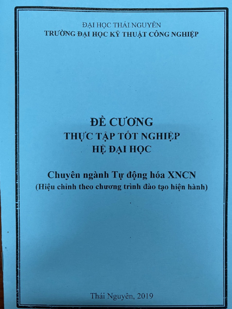 Đề Cương TTTN Có Dấu | PDF
