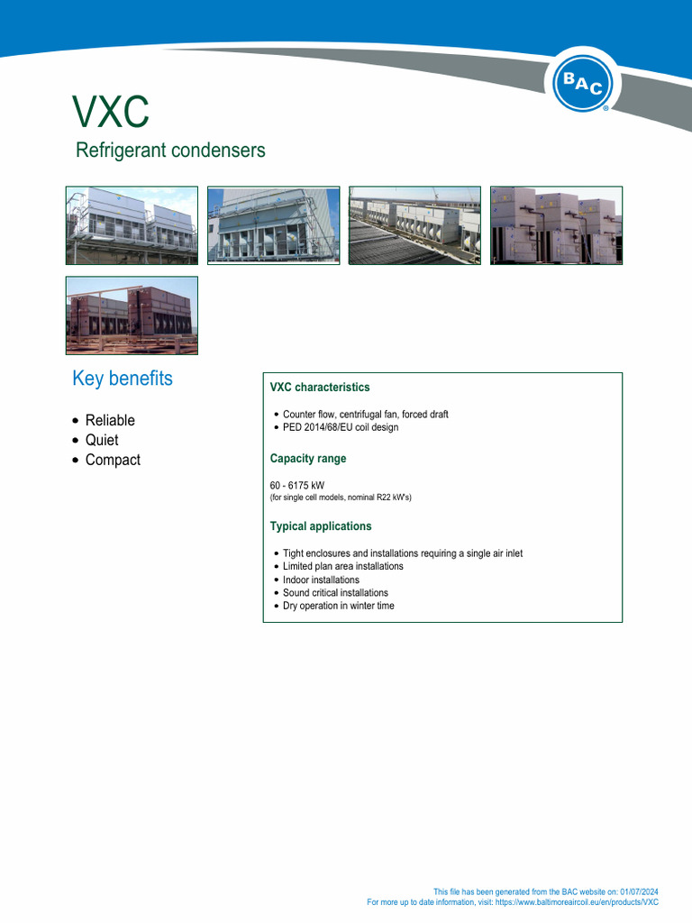 Uploads Media Document BAC WebOverview VXC EN | PDF | Duct (Flow) | Pump