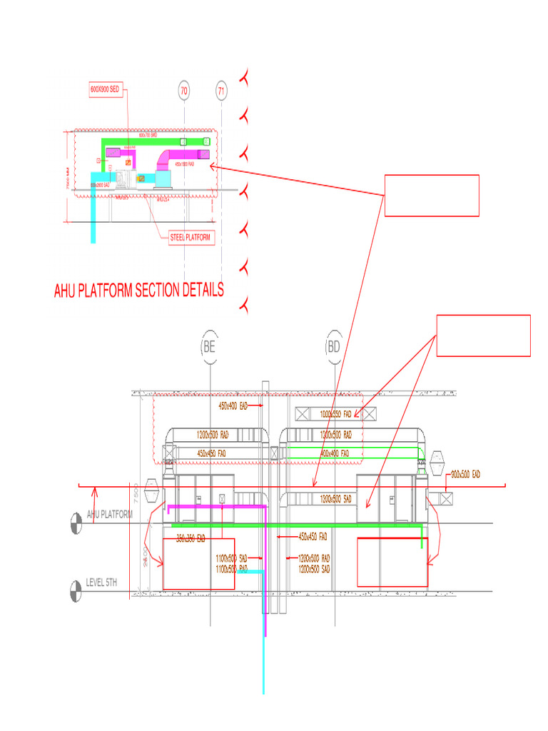 Ahu Platform Section-Jel | PDF