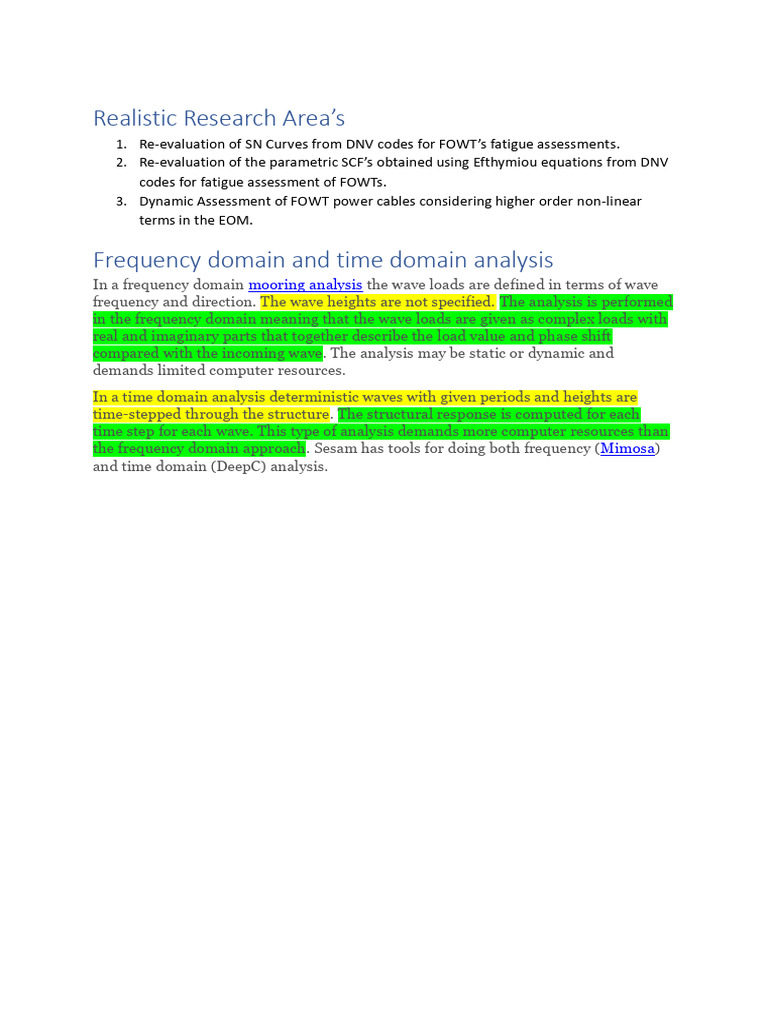 Frequency Vs Time Domain | PDF