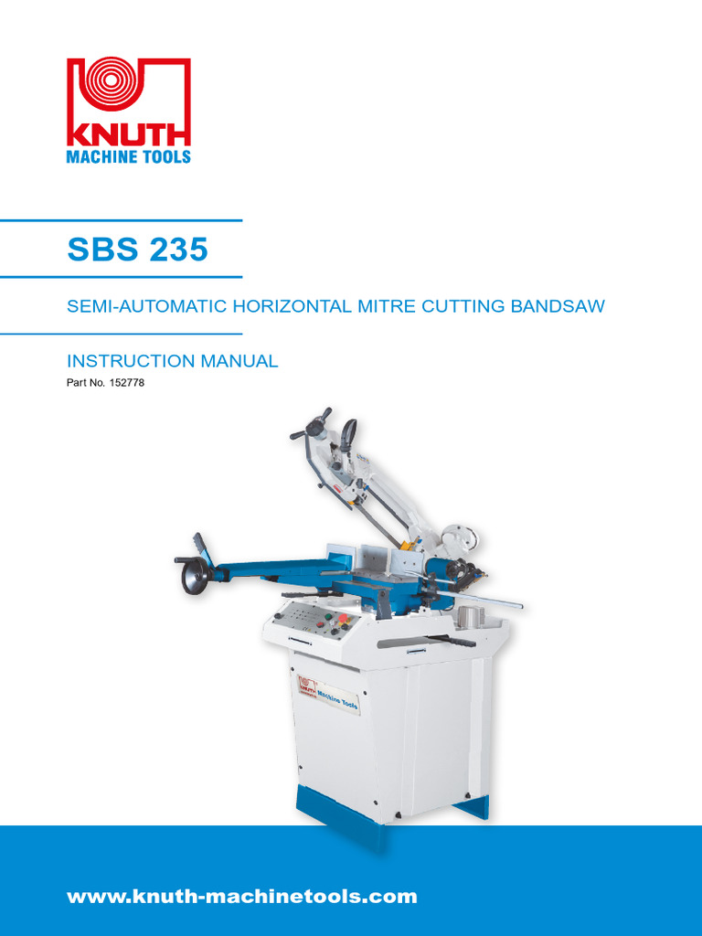 Operation Manual - 152778 - SBS - 235 | PDF | Electrical Connector | Equipment