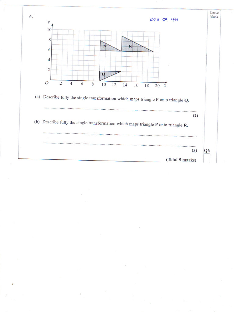 transformations-practice-questions | PDF