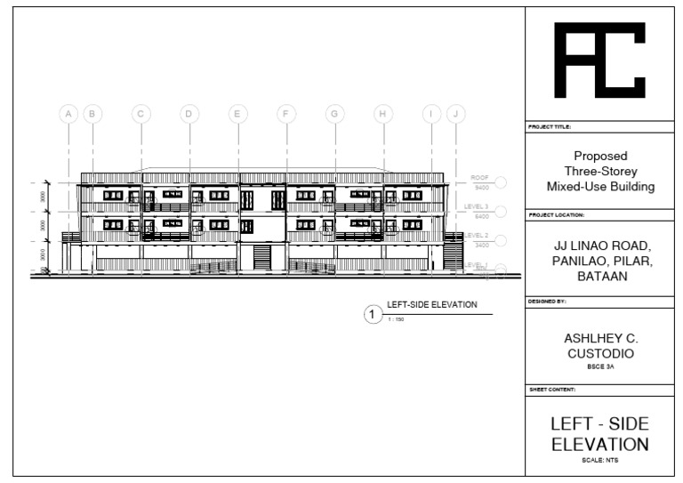 LEFT SIDE ELEV.- ASLE | PDF
