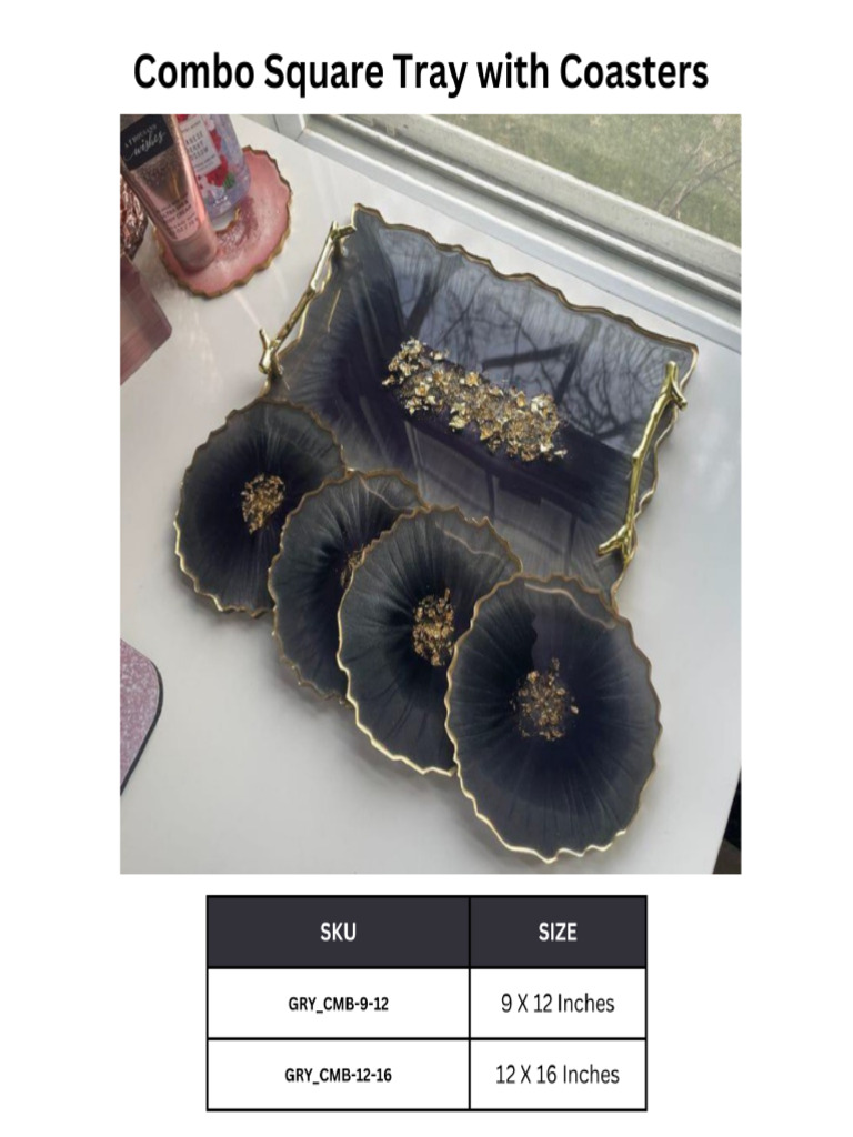 Tray & Coaster | PDF