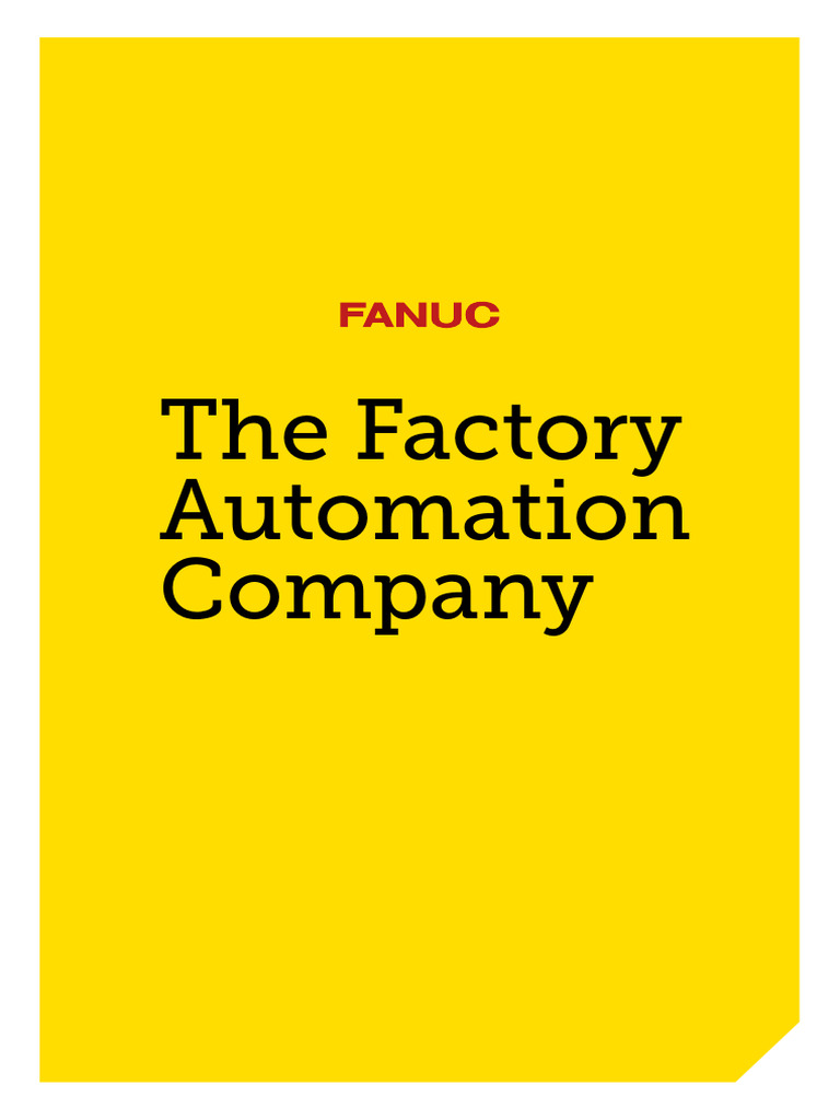 FANUC Product Range Overview - En | PDF | Automation | Secondary Sector ...