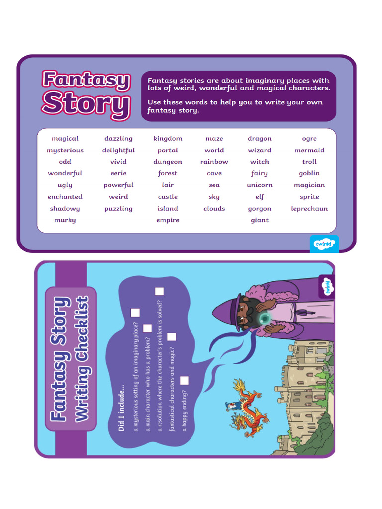 Fantasy Wordbank | PDF