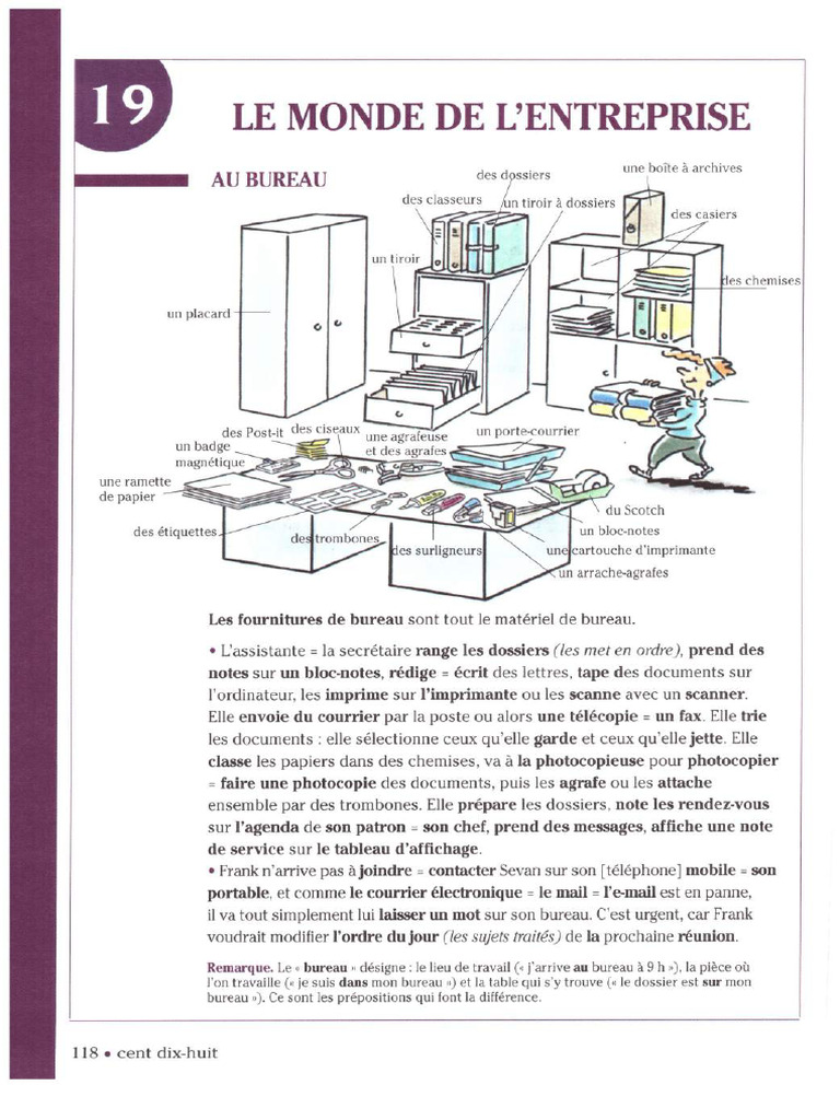 19. le monde de l'entrerpise - vocabulaire B2:C1 (2) | PDF