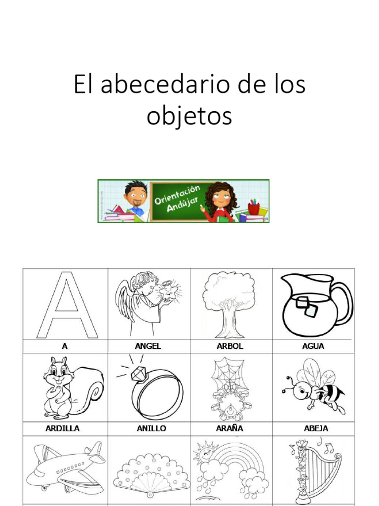 El Abecedario de Los Objetos | PDF